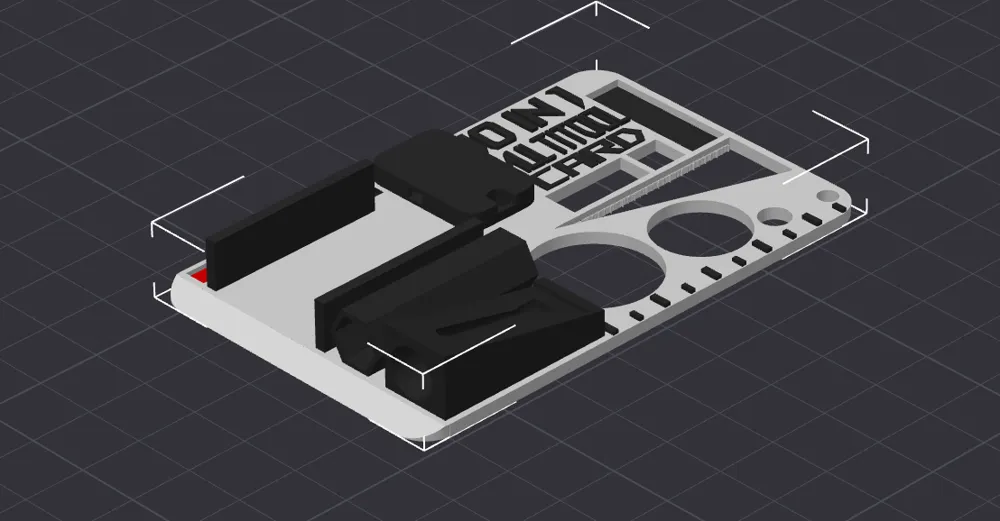 11 In 1 Multitool/Mult Sketching Card by user_3823344928 - MakerWorld