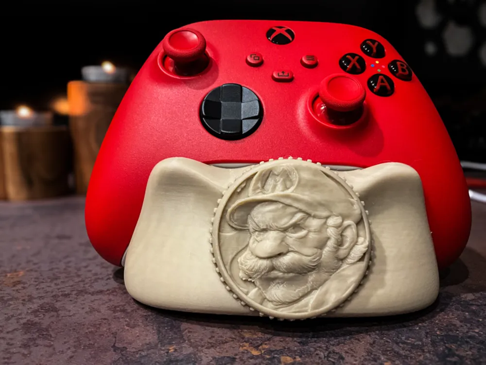 XBOX_CONTROLLER_STAND_OLD_MARIO by Goblin - MakerWorld