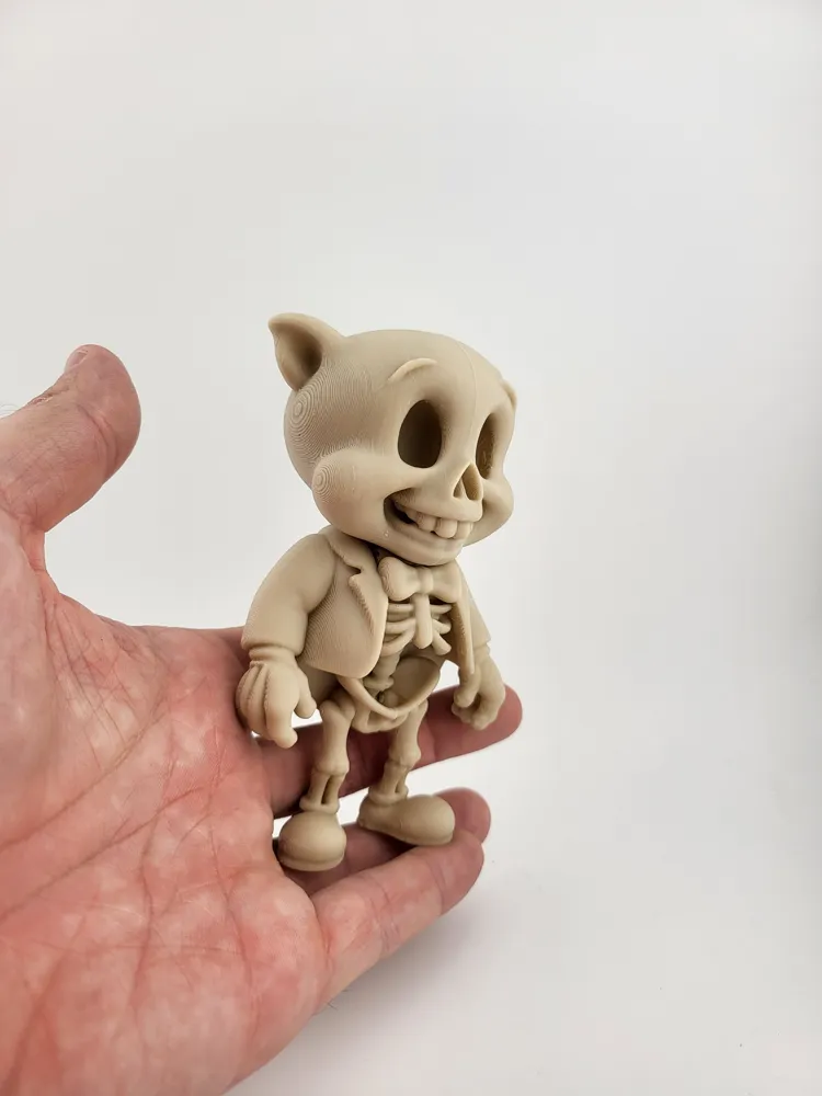 Porky Pig Skeleton – Looney Tunes 3D Print Figure - Free 3D Print Model ...