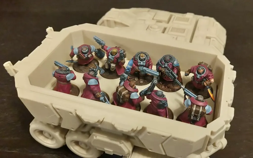 Space Dwarf Transport - Free 3D Print Model - MakerWorld