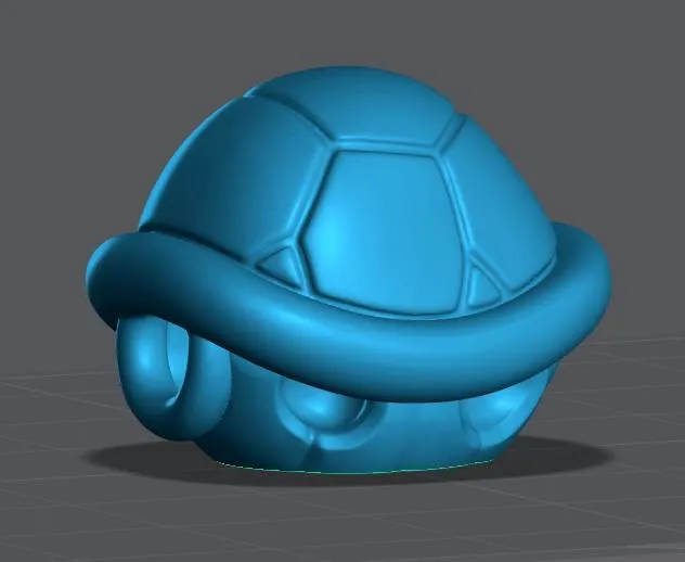 Koopa shell flat Remixed by monkeyzav - MakerWorld