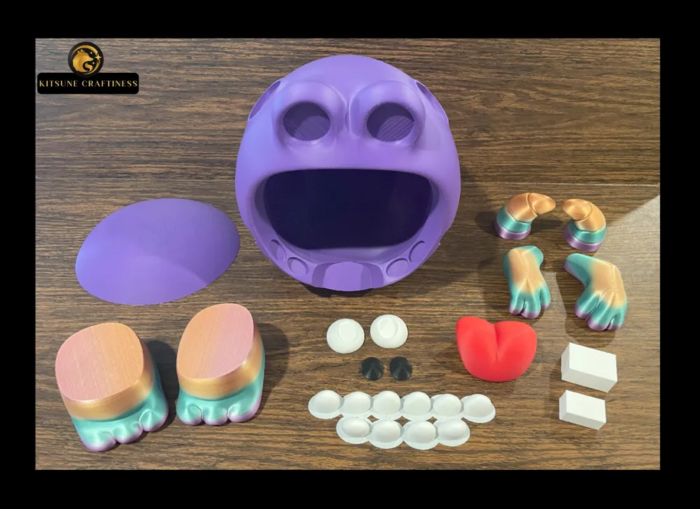 Candy Monster Bowl - Free 3D Print Model - MakerWorld