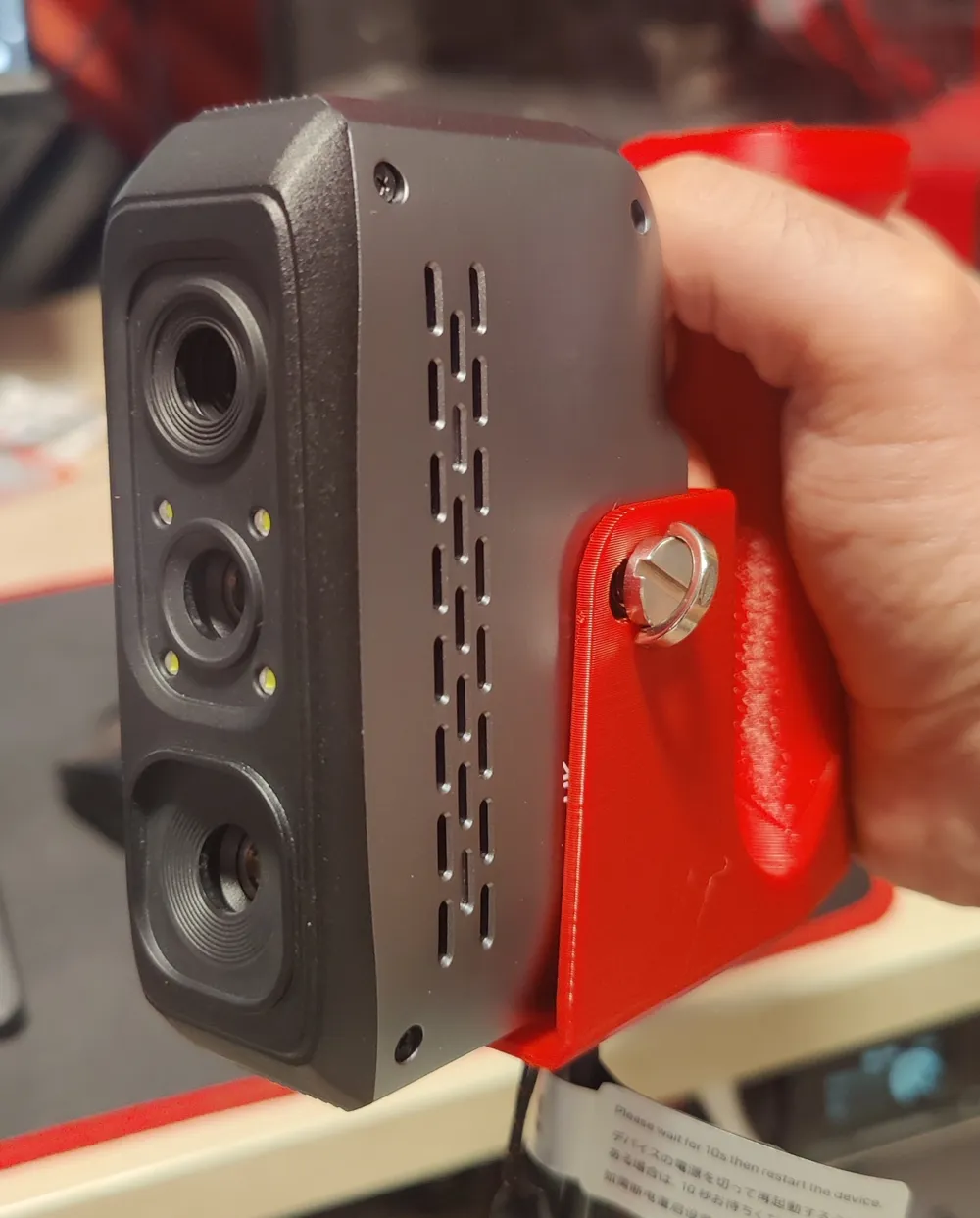 HANDLE FOR 3DMAKERPRO MOOSE SCANNER by kjbturok - MakerWorld