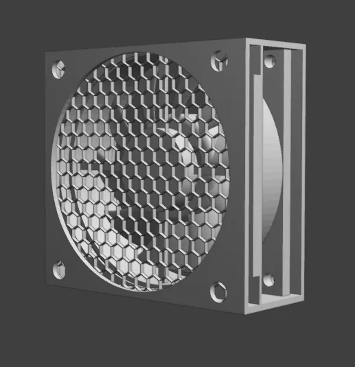 92 mm pc fan holder by futuregraphicart MakerWorld: Download Free 3D Models