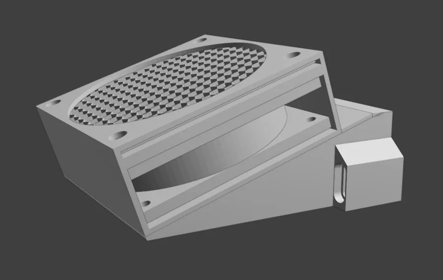 92 mm pc fan holder by futuregraphicart MakerWorld: Download Free 3D Models