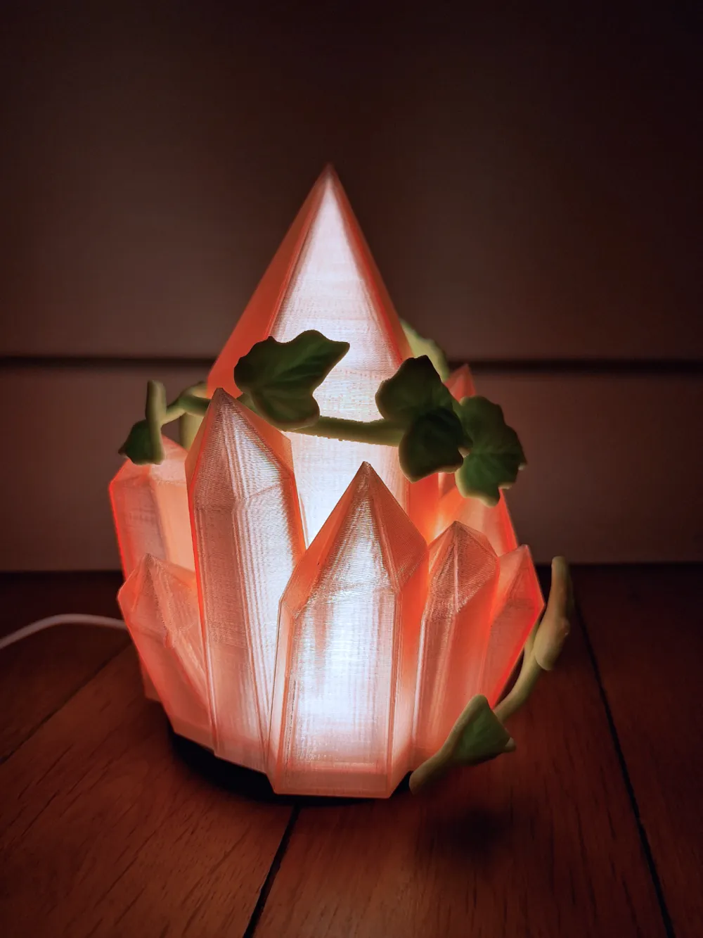 crystal and ivy lamp kit 001 by dreampaint92 - MakerWorld