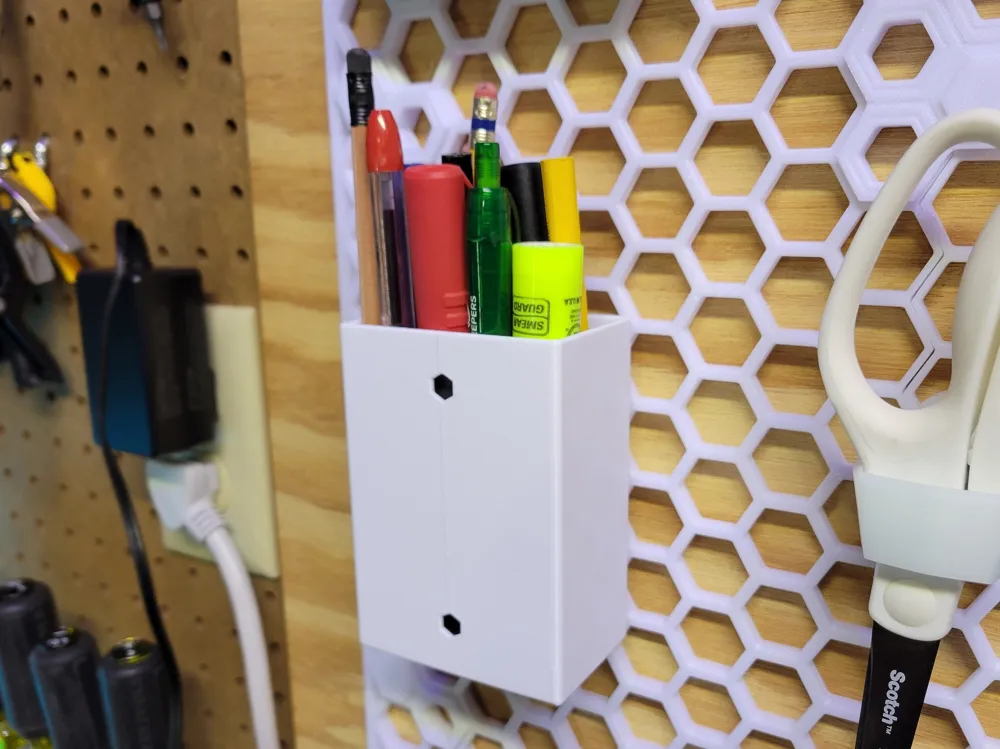 HSW Tall Pen, Pencil, Marker Holder Remixed by Phil Caruso - MakerWorld