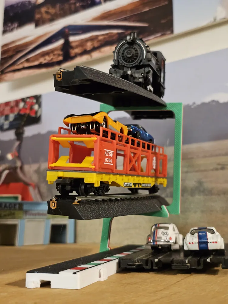 HO train track support for AFX Track Borders by xcnick MakerWorld ...