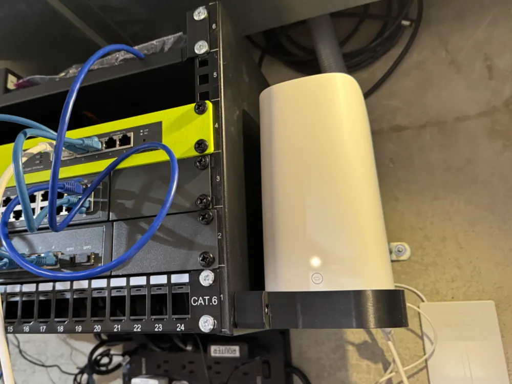 ATT BGW-320 Shelf Fiber Modem Rack Mount by Claimed4all MakerWorld ...