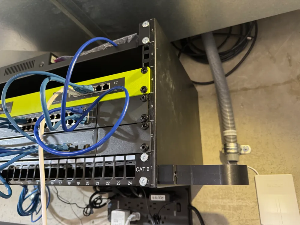 ATT BGW-320 Shelf Fiber Modem Rack Mount by Claimed4all MakerWorld ...