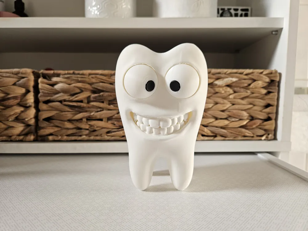 Cartoon Toothbrush Holder - Free 3D Print Model - MakerWorld