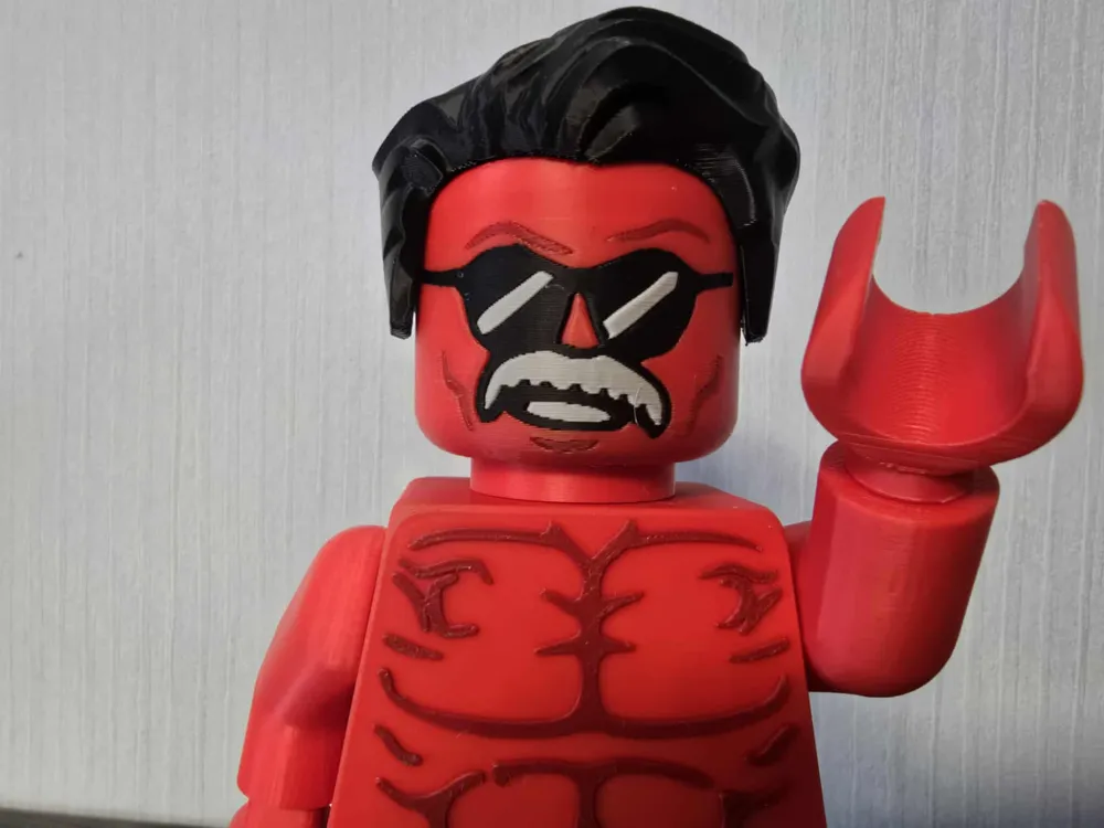 Red Hulk * 500% ~21cm * General Ross - Free 3D Print Model - MakerWorld