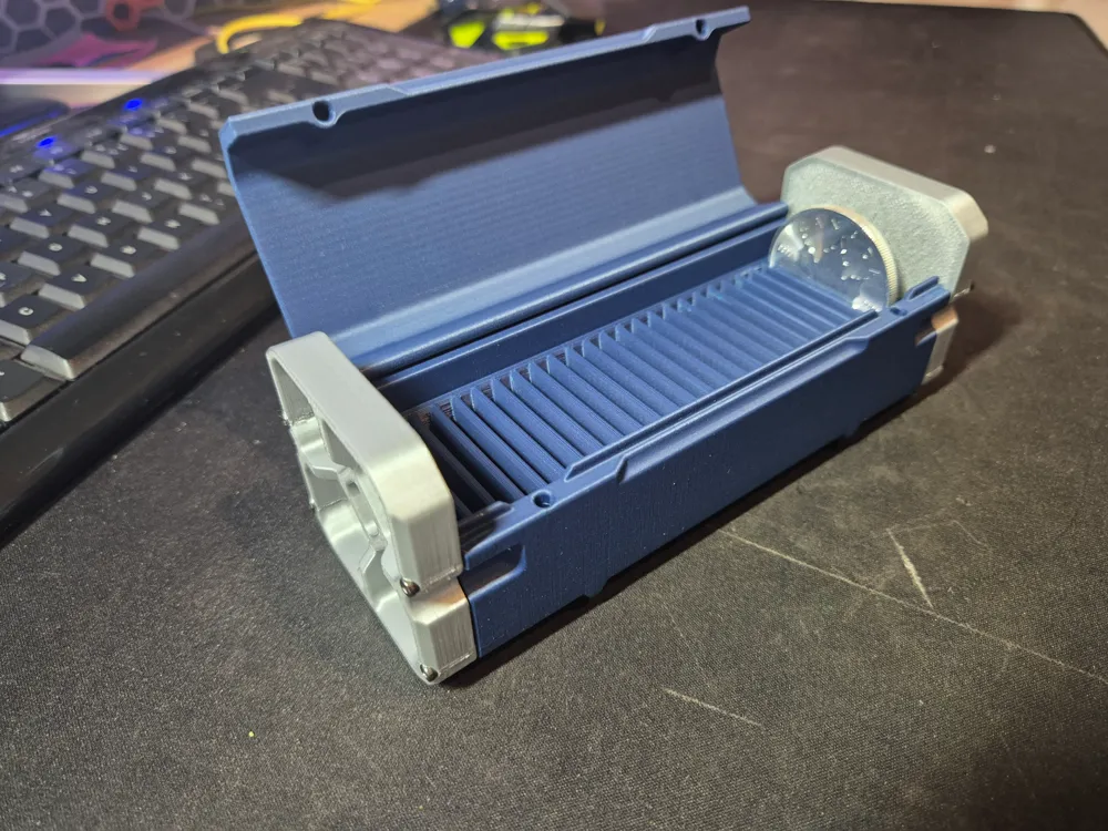 1 Troy Ounce Coin Storage Box - Free 3D Print Model - MakerWorld