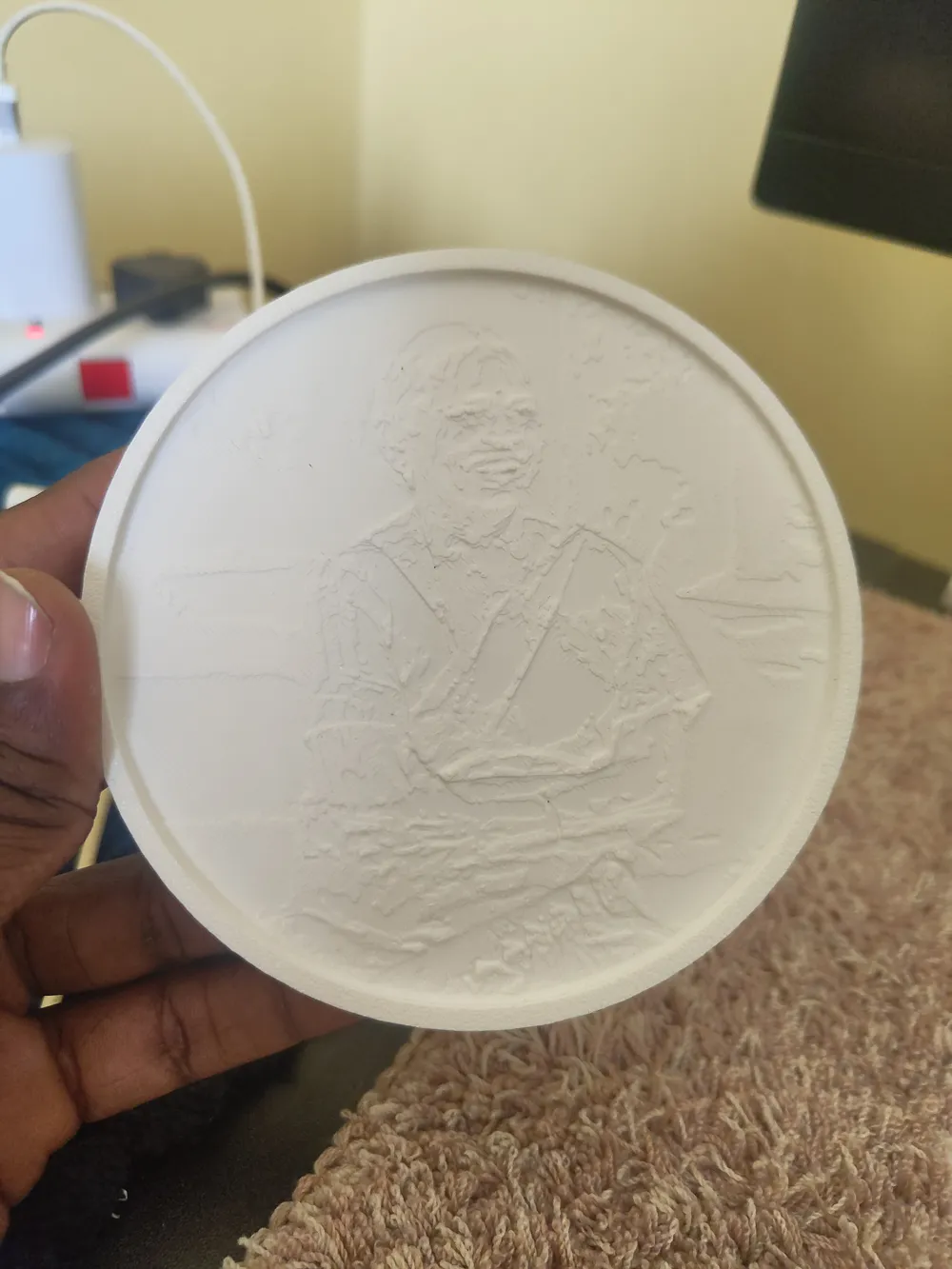 Round Lithophane model with cover - Free 3D Print Model - MakerWorld