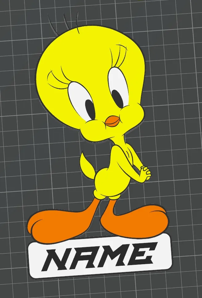 Tweety - your name by davinchi20 - MakerWorld