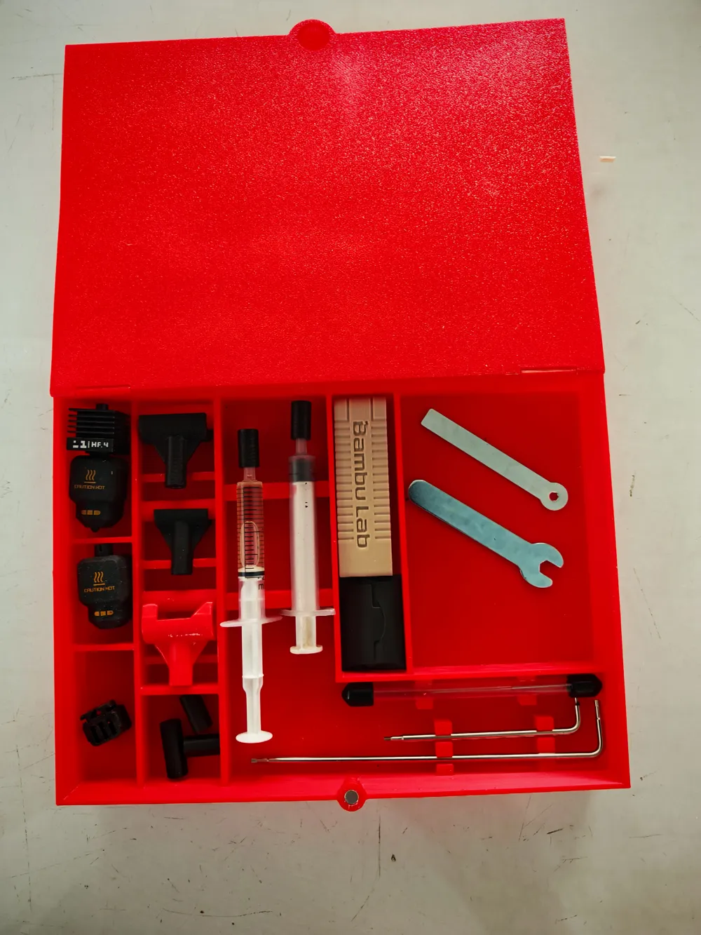 Servicebox mit Spritzenadaptern für Bambu Lab – Kostenloses 3D ...