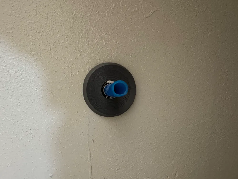 Wall Pipe Toilet Cover "Escutcheon" 1/2" PEX A by Natesemipro ...