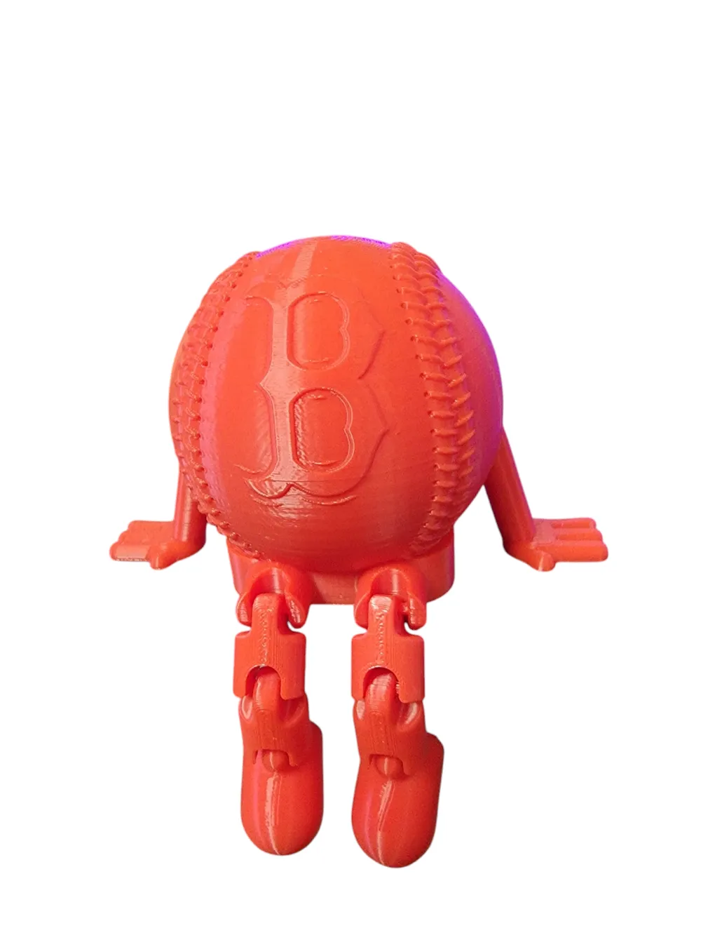 Articulated Boston Red Sox Baseball Buddy by Click Print Creatives ...