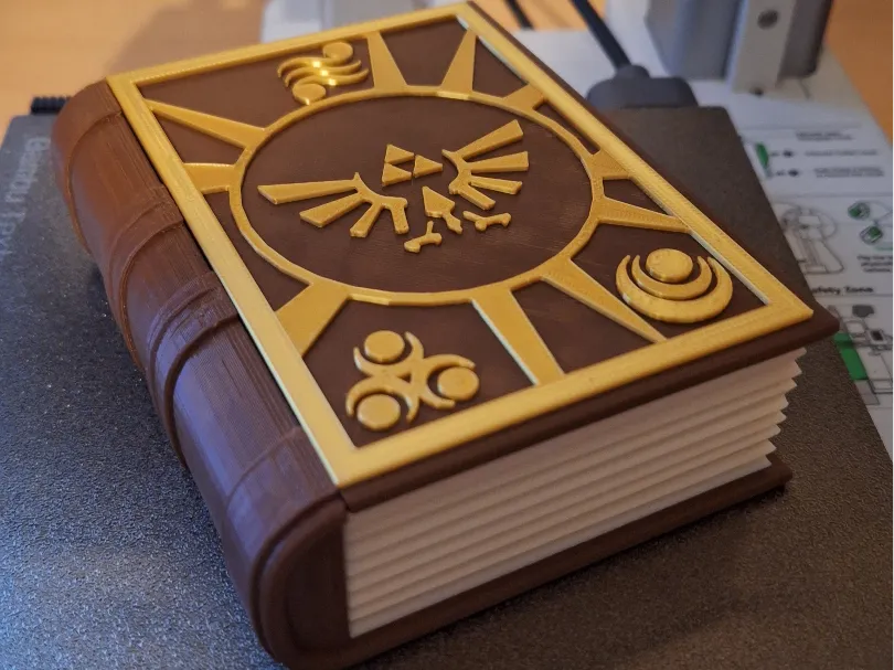 Caja de libro - La Leyenda de Zelda por Hellie - MakerWorld