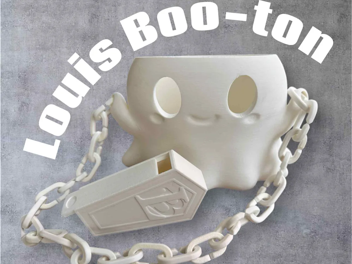 Louis Boo-ton Boo Ghost Bag Purse by Ada & K 3DA MakerWorld: Download ...