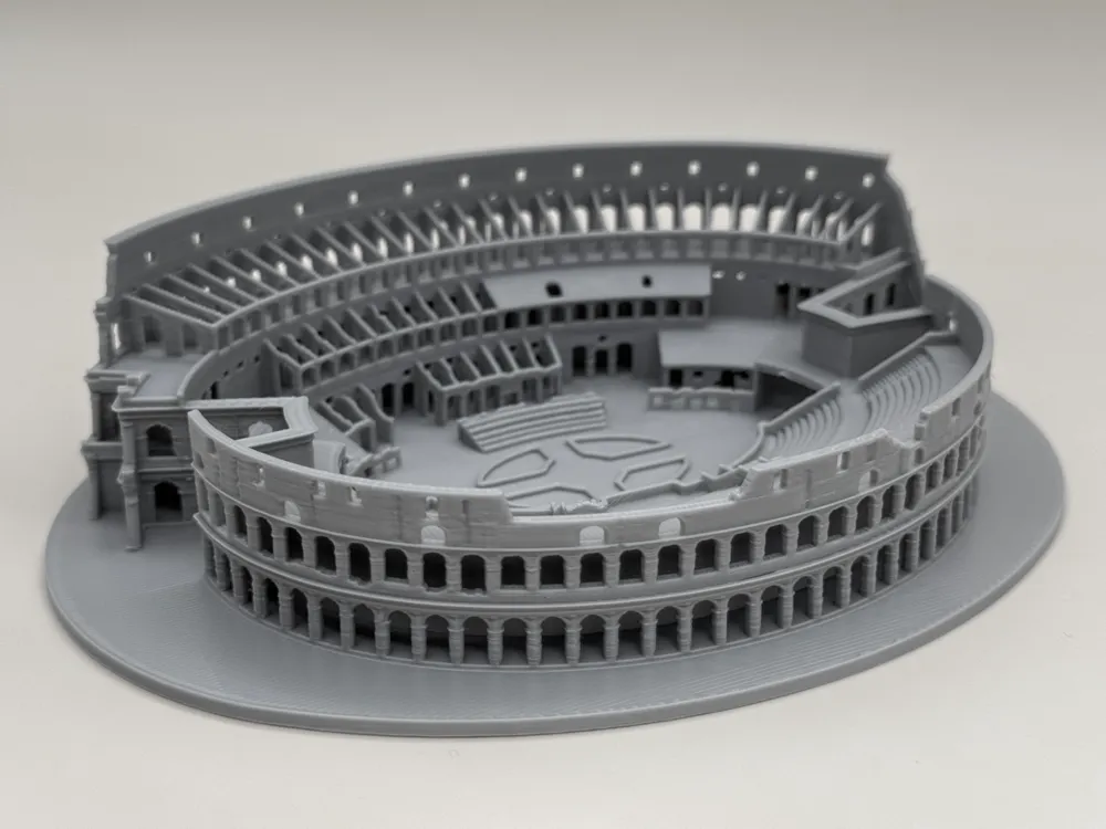 Ancient Roman Colosseum - Free 3D Print Model - MakerWorld