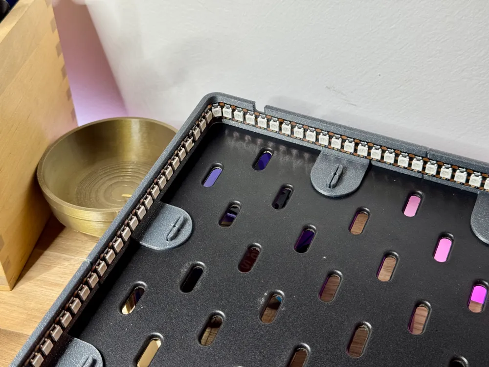 LED Frame for Ikea Skadis Board - Light Effect - Free 3D Print Model ...