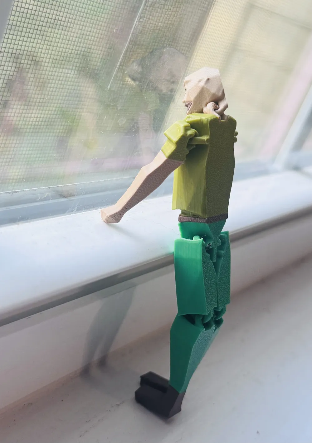 Oldschool Runescape wiggly bot character - Free 3D Print Model - MakerWorld