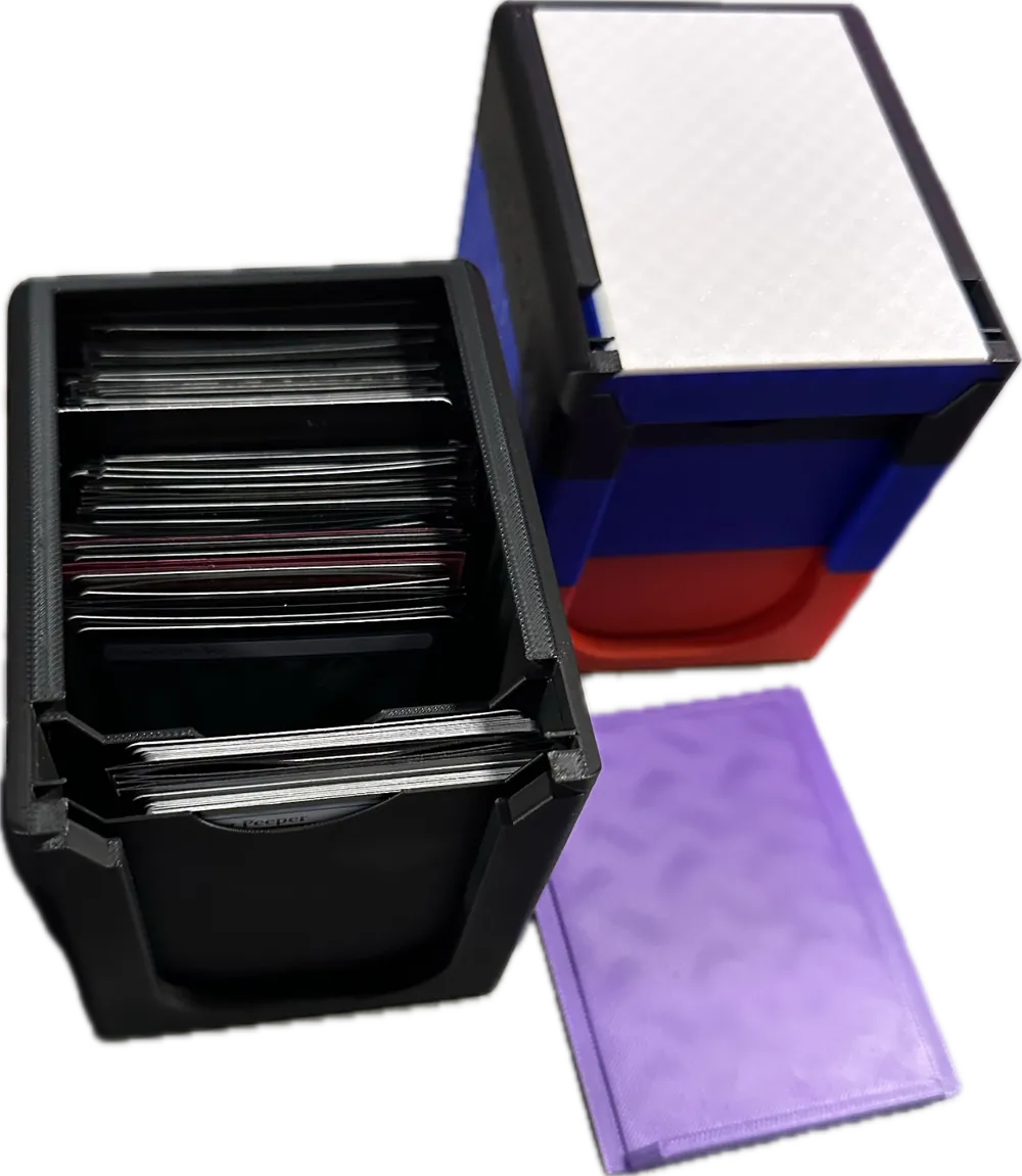 Commander Deck Box Over 100 Sleeved Cards by Jim The Slim - MakerWorld