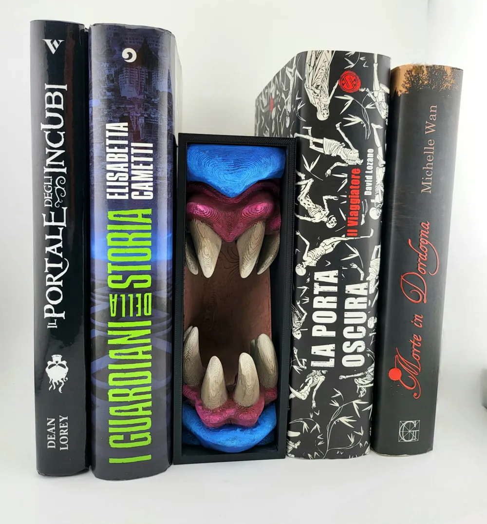 Alien mouth book nook by Mad power - MakerWorld