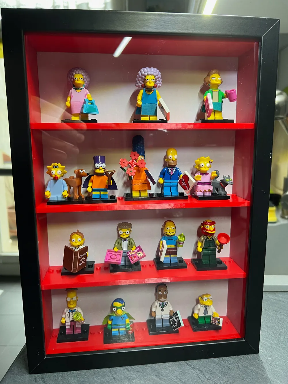 Minifigures Brick Display Stand for Ikea Frame by SkyCaptain - MakerWorld