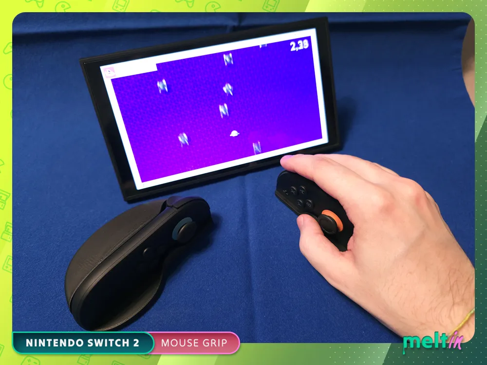 Nintendo Switch 2 - Joy Con 2 Mouse Grip (R + L) - Free 3D Print Model ...