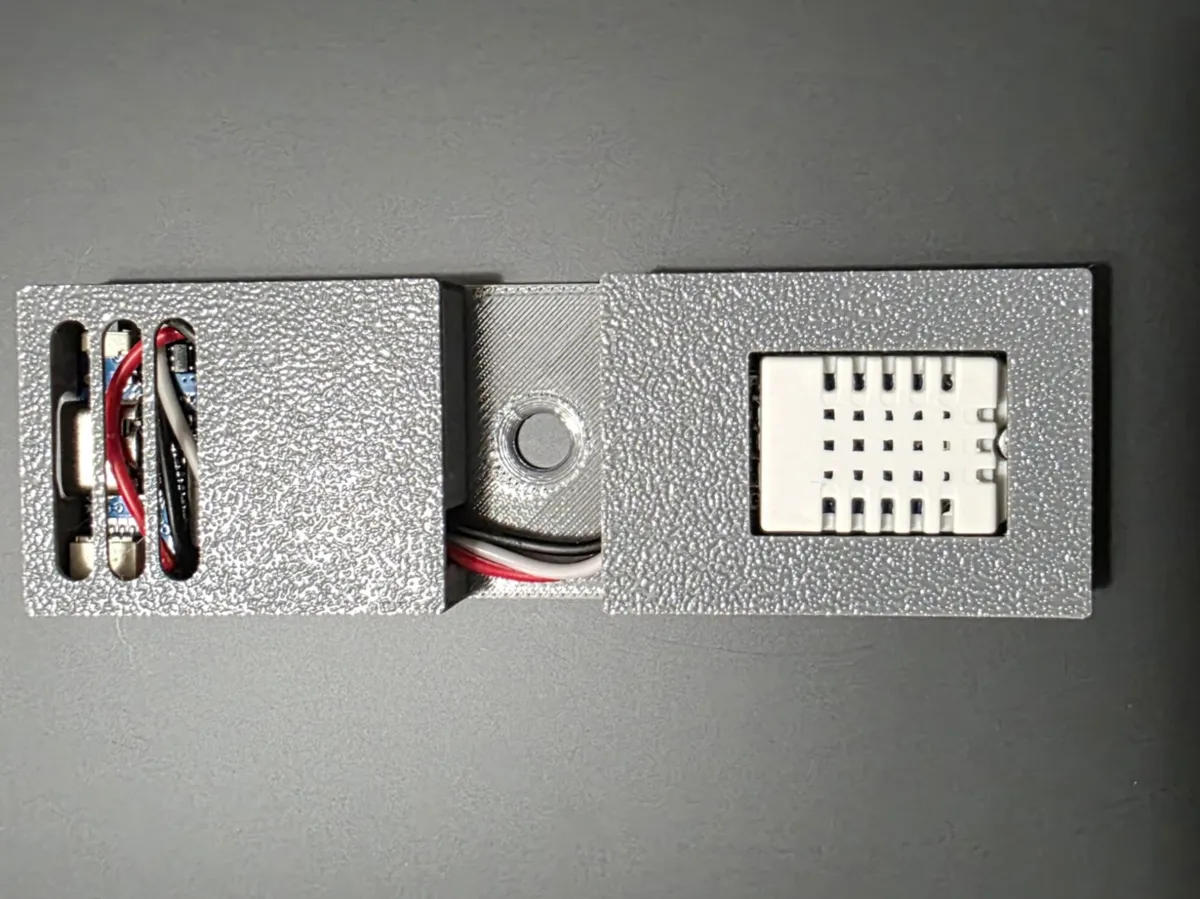 Wemos D1 Mini V4 and DHT22 Temperature Sensor Case - Free 3D Print ...