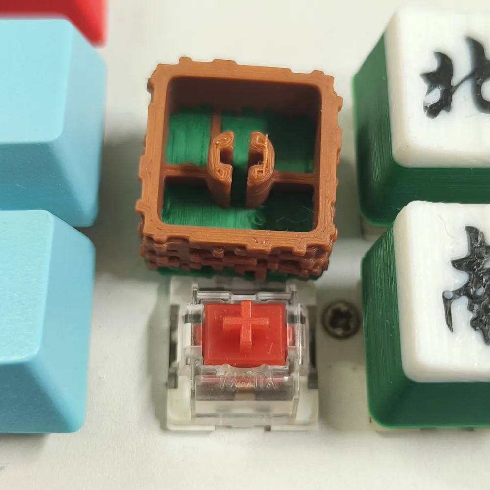 Minecraft Grass Block Keycap by 小薛打印纪 MakerWorld: Download Free 3D Models