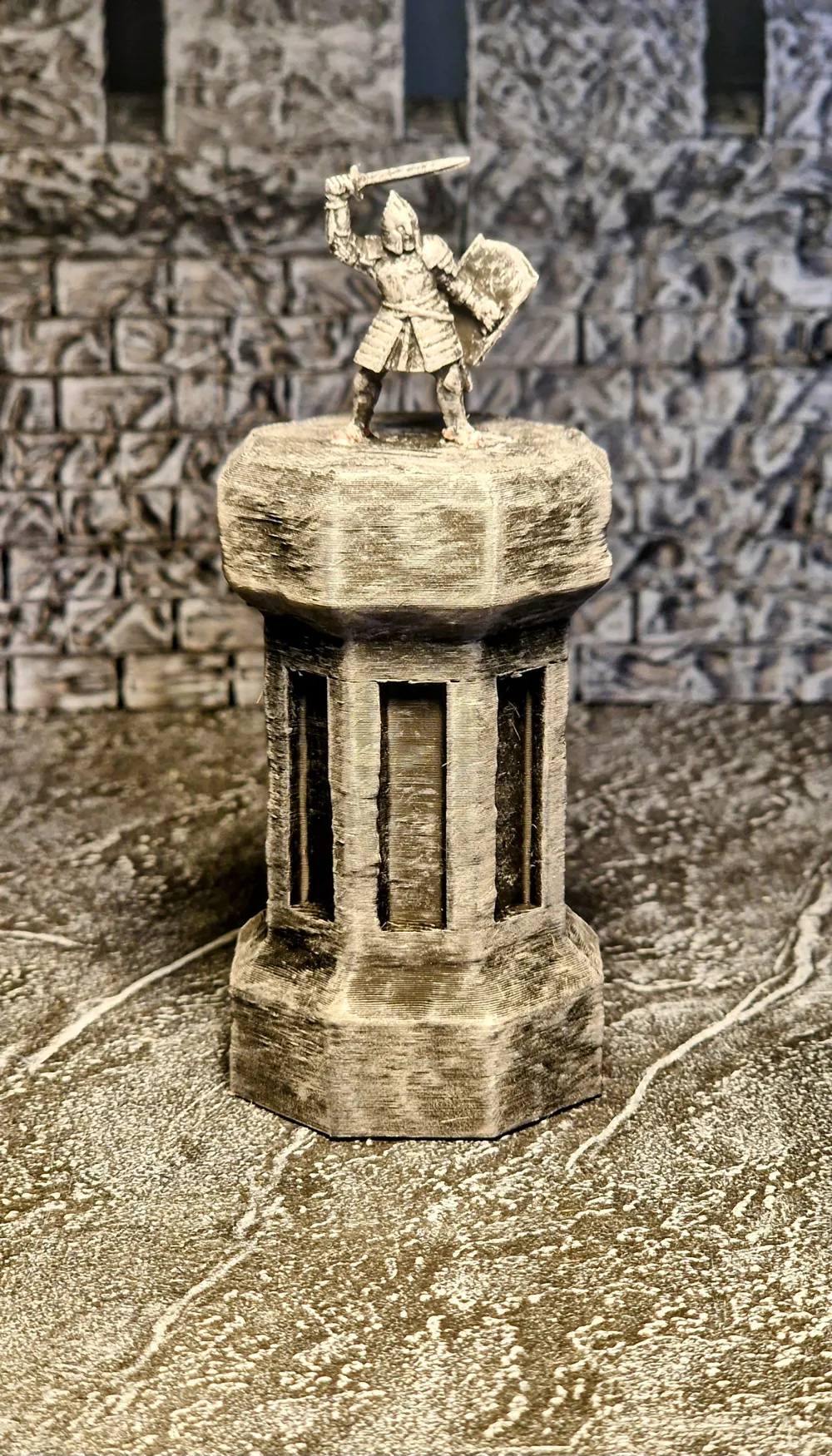 Gondor inspired Monument Base / Fantasy column by PawelPMakerWorld ...