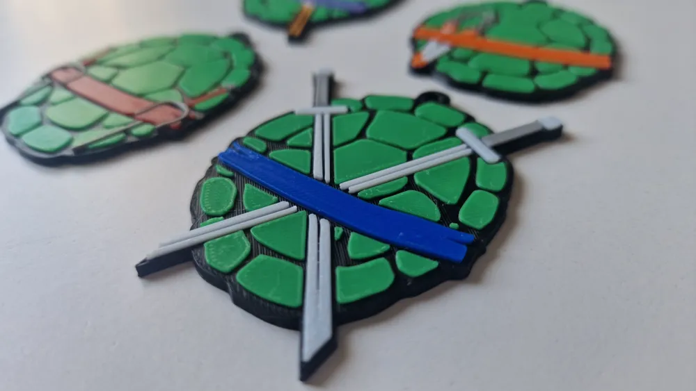 Ninja Turtles Shell by Cruzluck3d MakerWorld: Download Free 3D Models