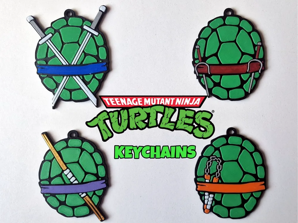 Ninja Turtles Shell by Cruzluck3d MakerWorld: Download Free 3D Models