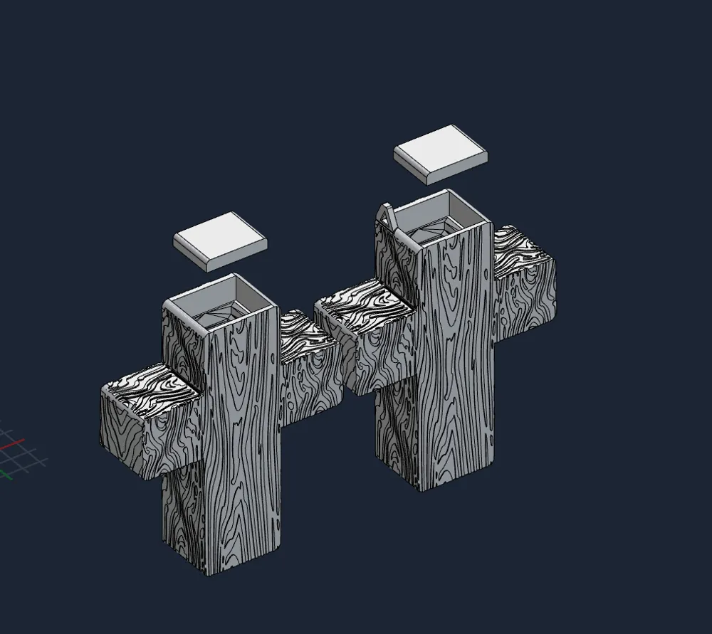 Grain of Faith Cross Clicker by PrintCraft MakerWorld: Download Free 3D ...