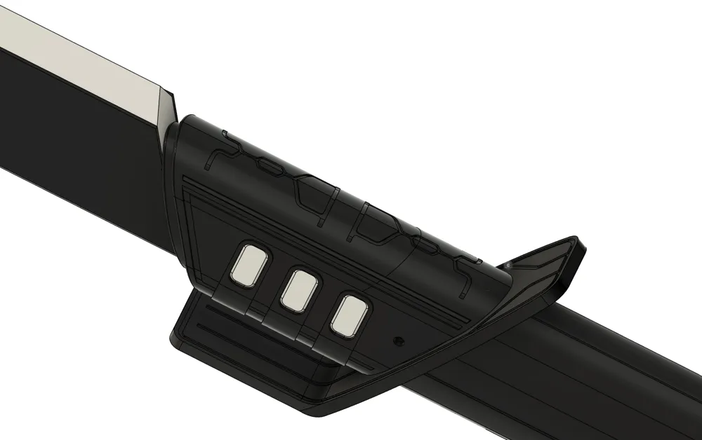 Darksaber - Sound & Light Props Kit - Free 3D Print Model - MakerWorld