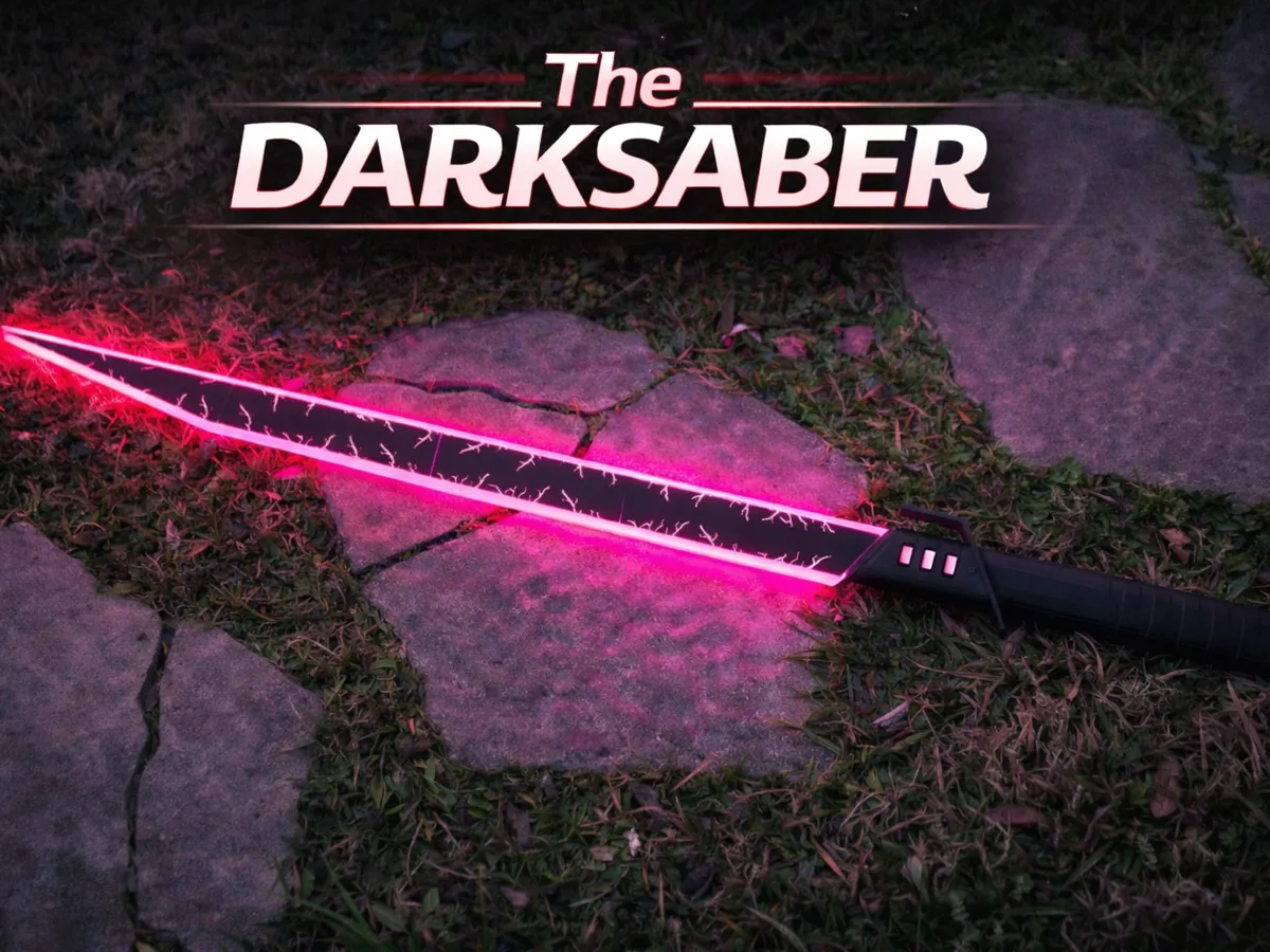 Darksaber - Sound & Light Props Kit - Free 3D Print Model - MakerWorld