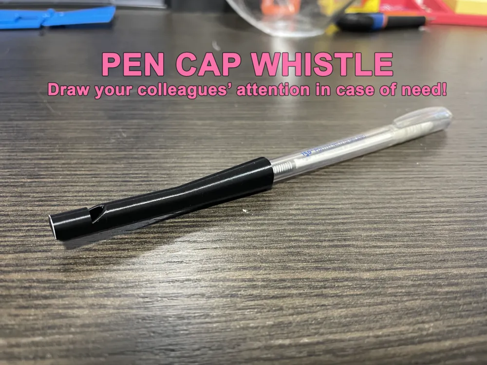 WHISTLE CAP PEN by FabioGhiro - MakerWorld