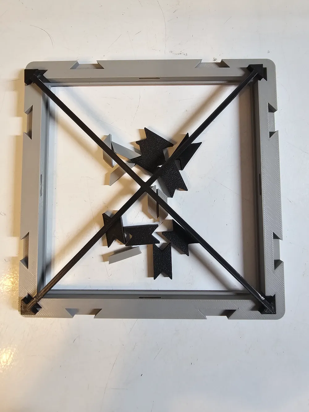 Hueforge Print Infinite Frame- 120mmx120mm by 3DX Print the World ...