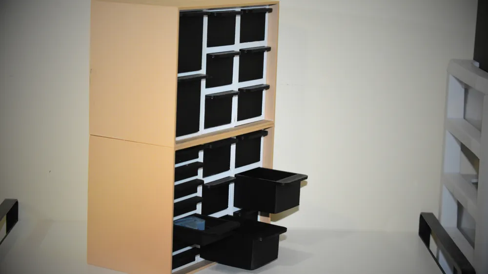 Compact Hardware/Small Parts Organizer by McDaddy23 - MakerWorld