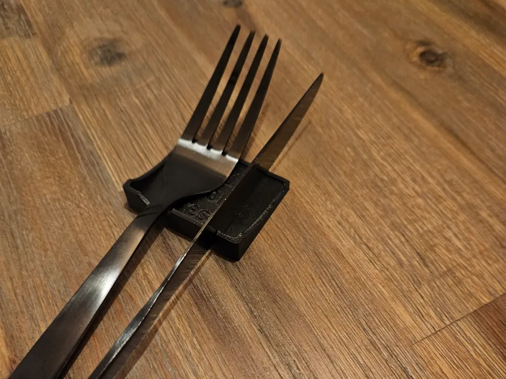 Knife and Fork Table Rest by k3ldar - MakerWorld