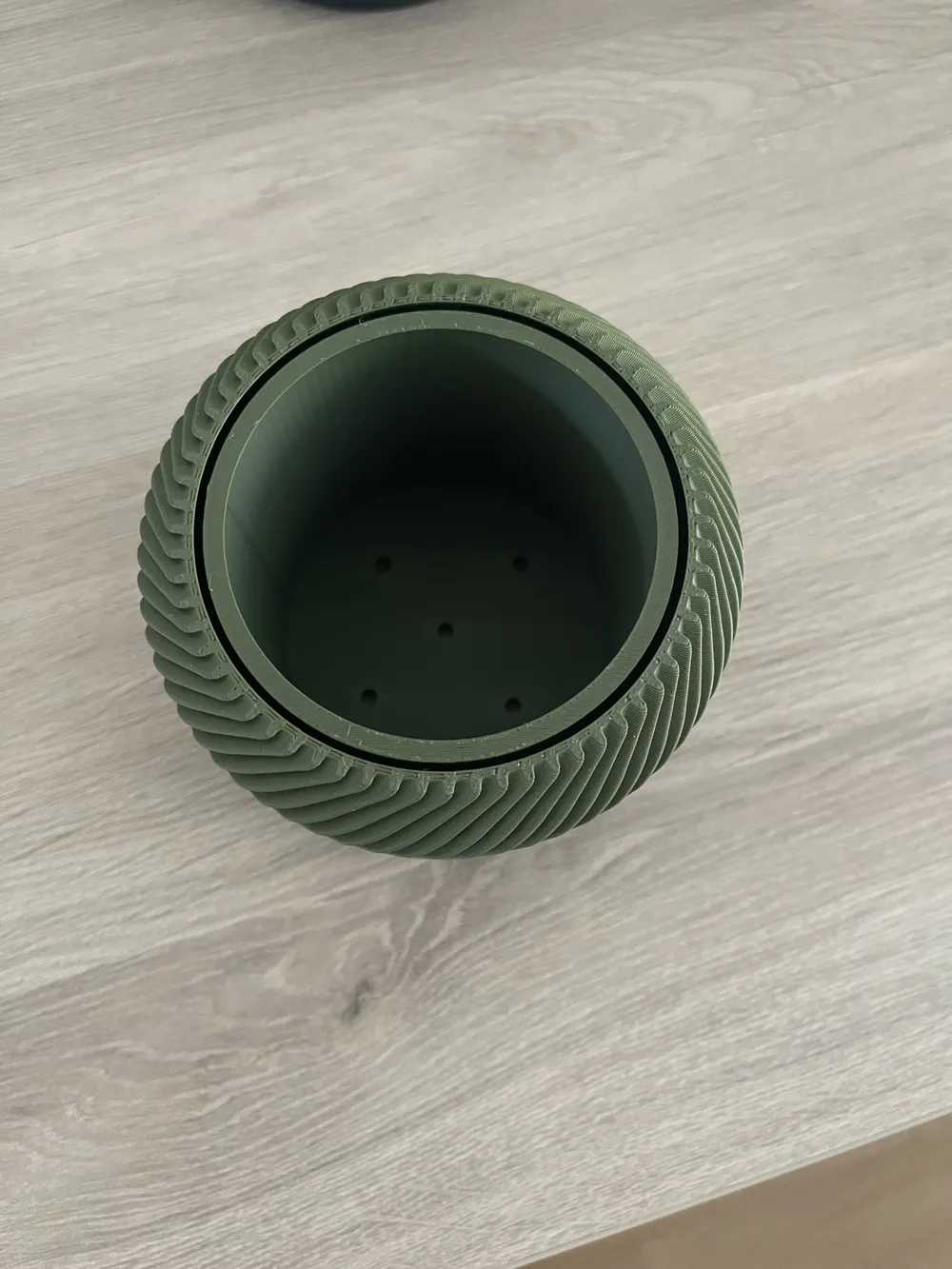 Inner pot 80 for Plant Pot Rib Delta Twisted Remixed by Remus ...