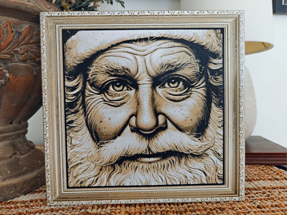 Realistic Portrait of Santa by 0atz - MakerWorld