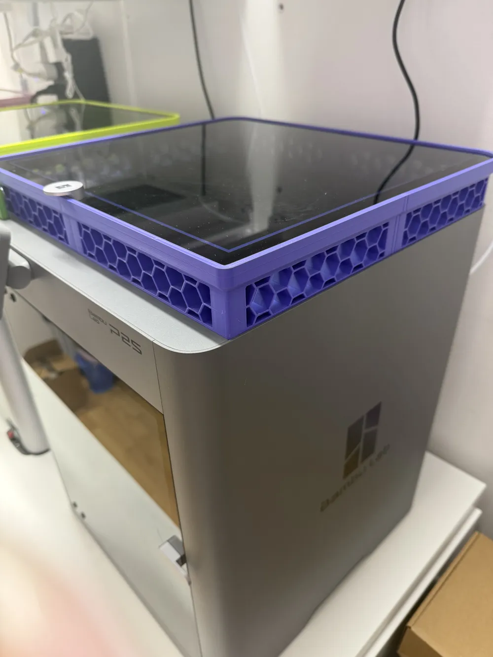 P2S Riser Extender / P1S LED Air Vent Glass Riser by ENVY3D MakerWorld ...