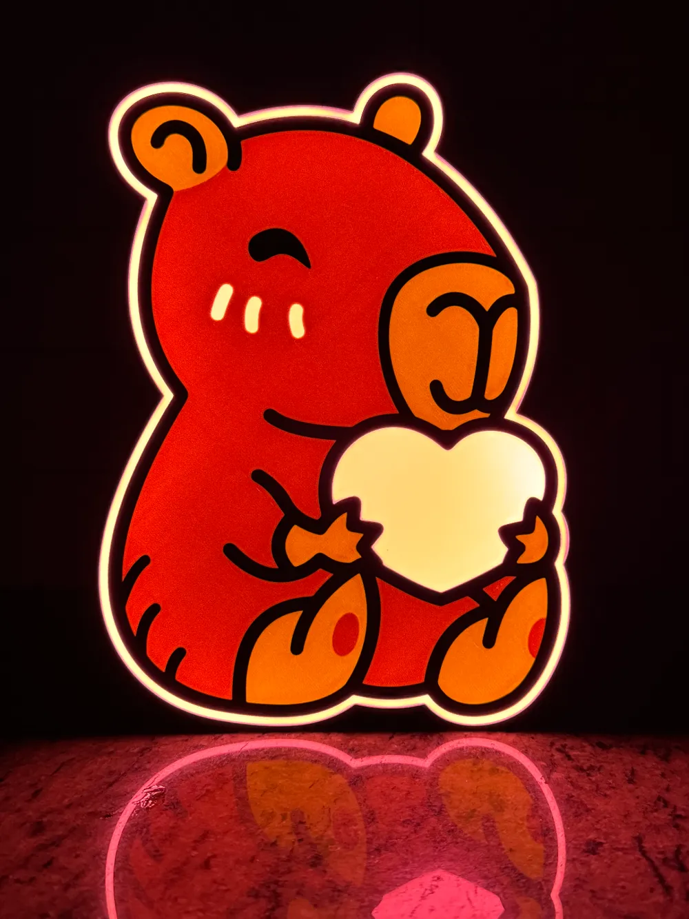 Capybara Light Box by BerryDark - MakerWorld