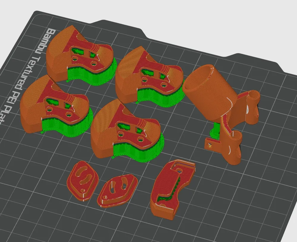Printing Set for Apex Evo Frame - 5 Full Kits - Free 3D Print Model ...
