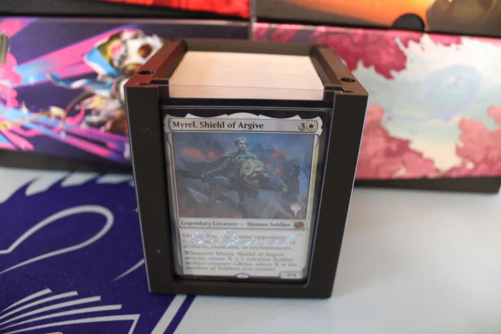 MTG EDH Commander Combo Deck Box with Top Loader by Westly MakerWorld ...