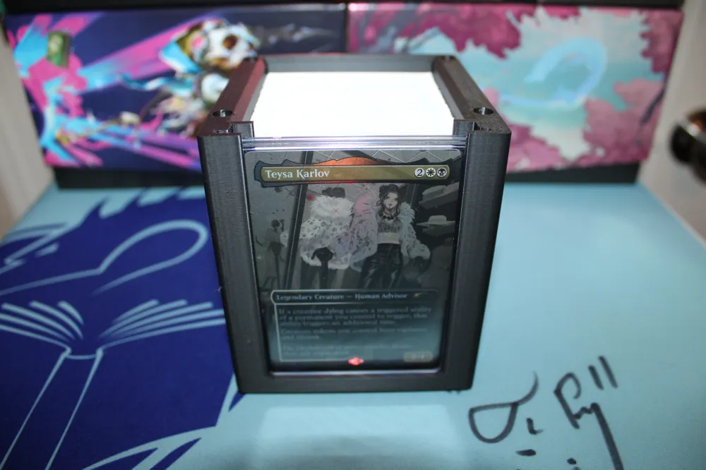 MTG EDH Commander Combo Deck Box with Top Loader by Westly MakerWorld ...